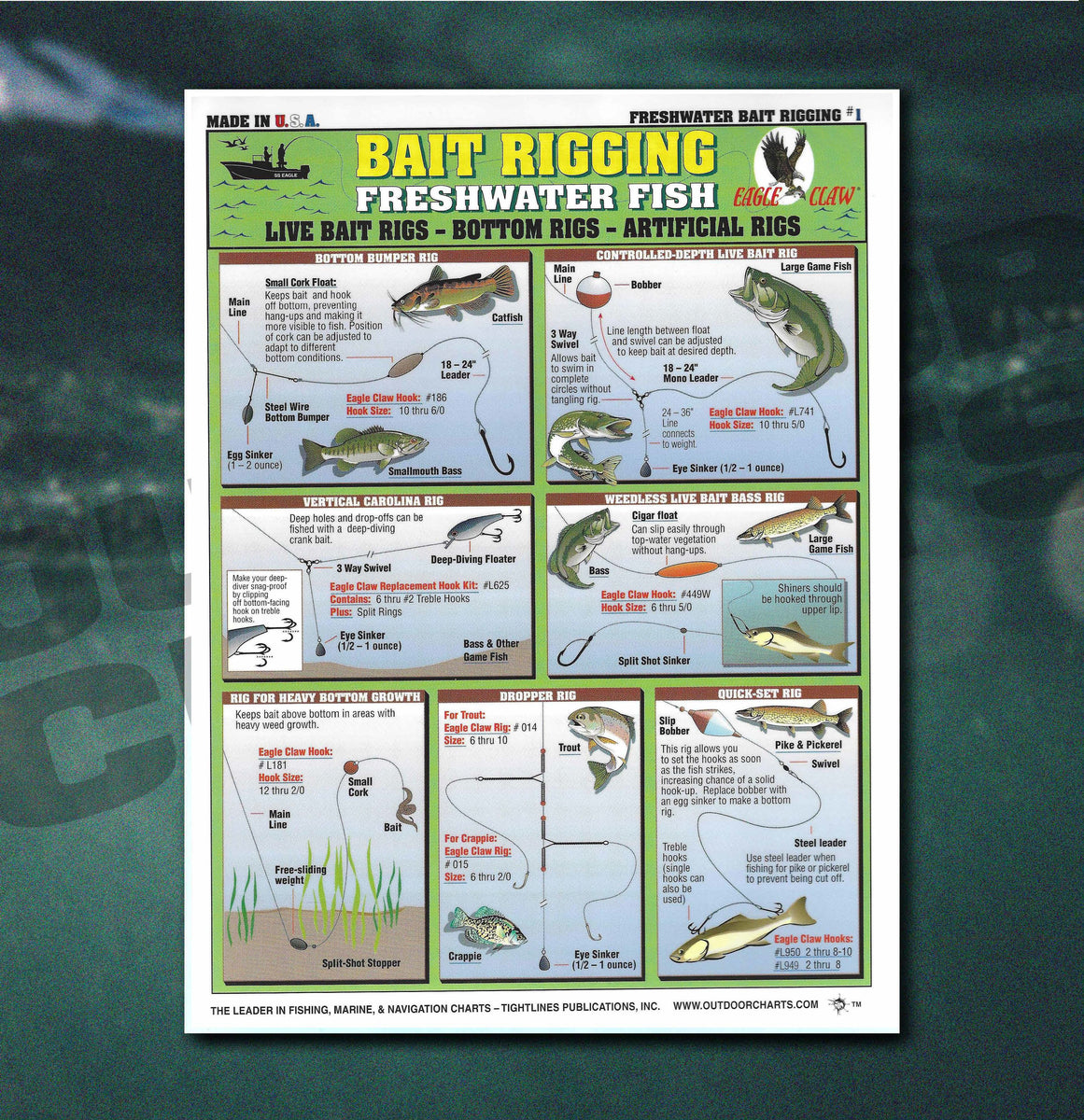 Fishermen's Freshwater Bait Rigging #1 (Live Bait Rigs, Bottom Rigs ...