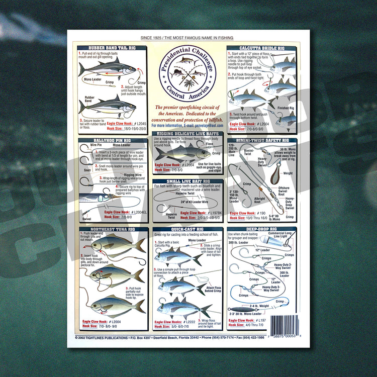 Bait Rigging Charts – Outdoor Charts