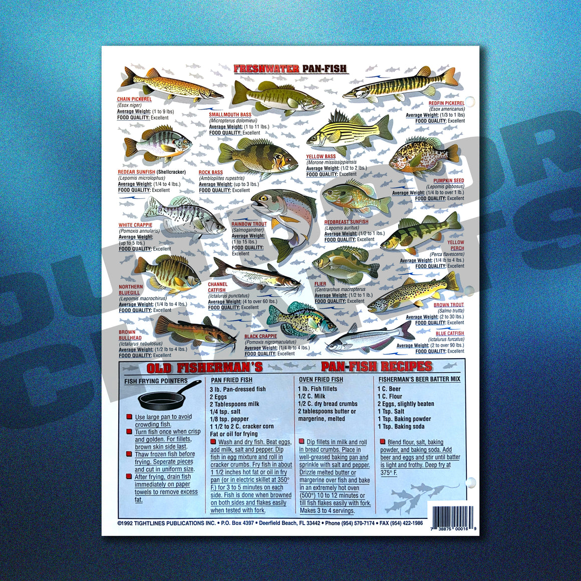 Saltwater Fishing Charts – Outdoor Charts