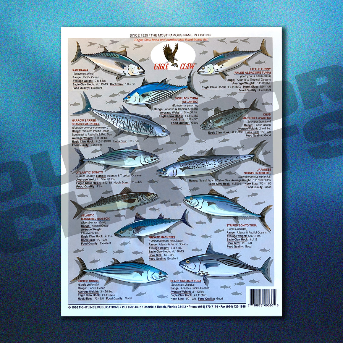 Saltwater Fishing Charts – Outdoor Charts